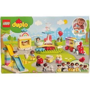 Lego | Toys | Lego Duplo 956 Town Amusement Park Pastel Train Slides ...